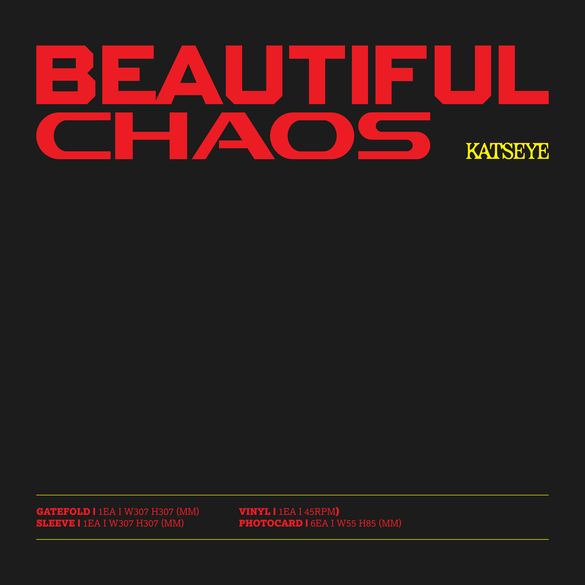 KATSEYE - BEAUTIFUL CHAOS – Vinyl