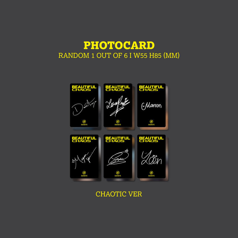 BEAUTIFUL CHAOS (Chaotic Ver.) - KATSEYE Official Store