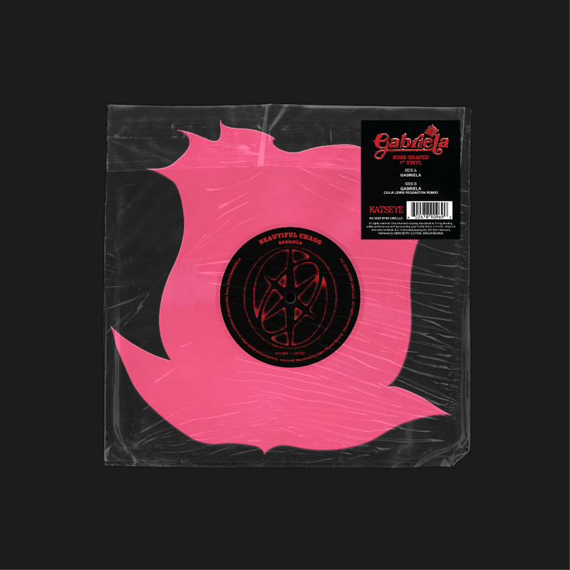 Gabriela Rose Die-Cut 7" Vinyl - KATSEYE Official Store