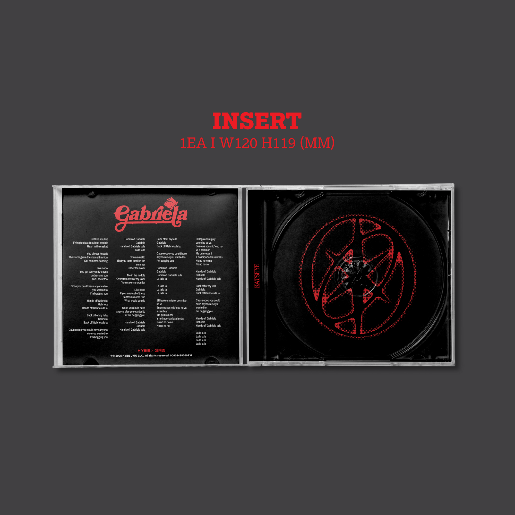 Gabriela CD Single - KATSEYE Official Store
