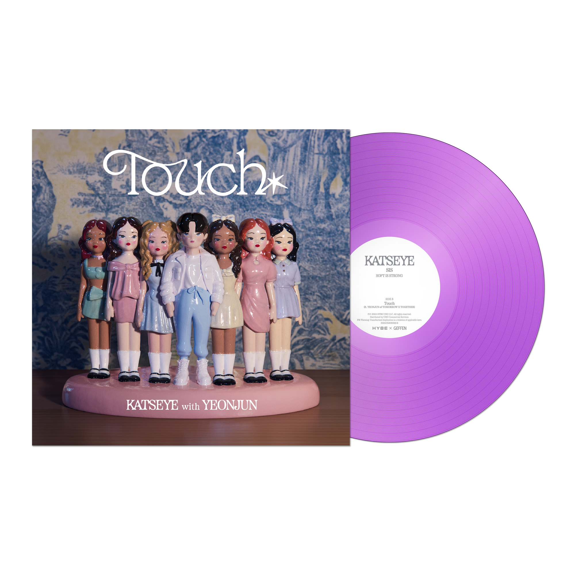 KATSEYE - Touch 7" Vinyl - KATSEYE Official Store